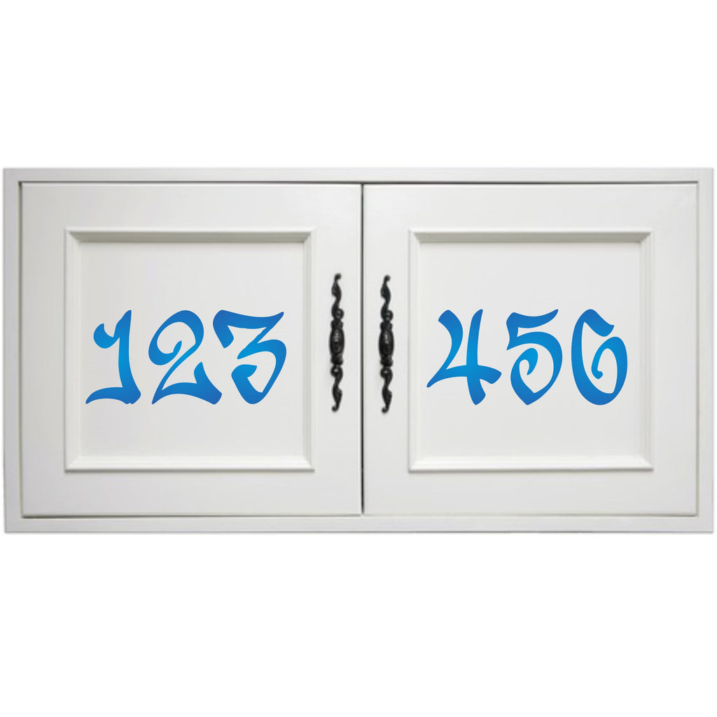 Graffiti Numbers Stencil - Street Graffiti Numbers Punctuation Street ...